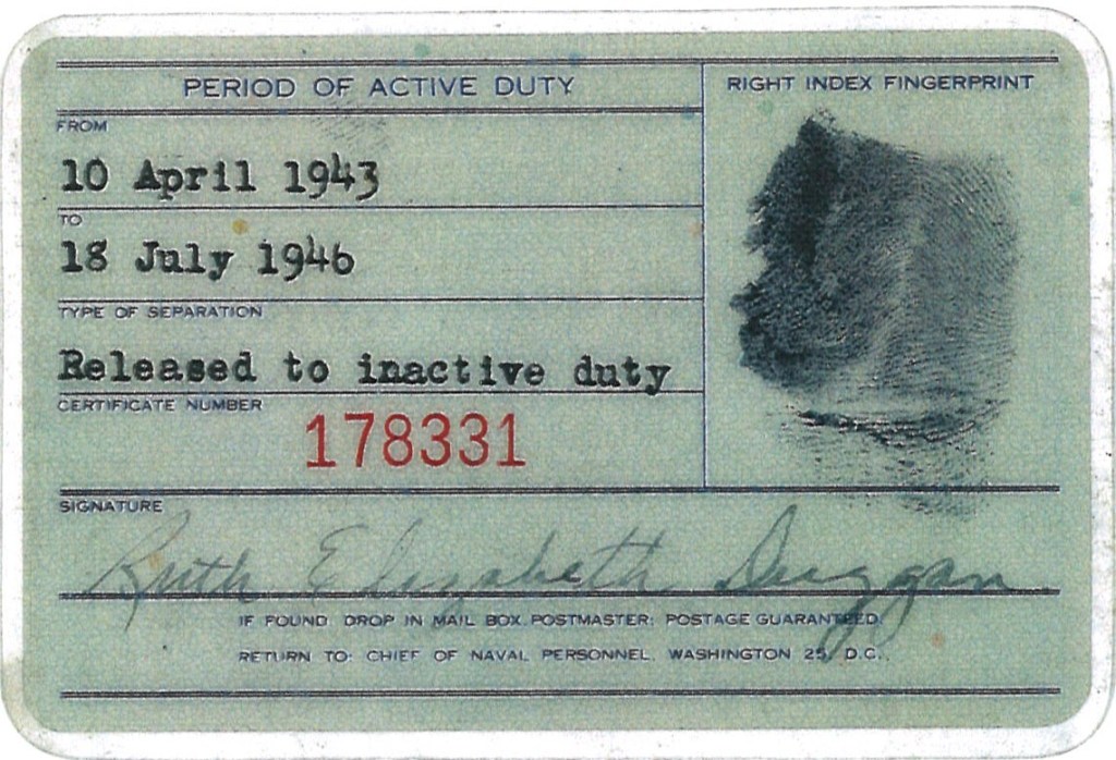 Ruth Elizabeth Duggan